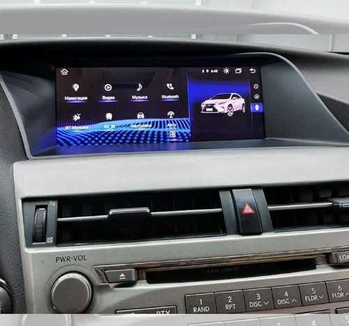 Монитор Lexus RX 2009-2012 Android 13