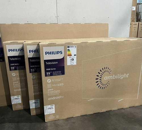 Новые Philips 55PML9507 Ultra HD 4K Android TV