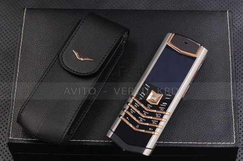 Vertu Signature S Design Mixed Metals с чехлом