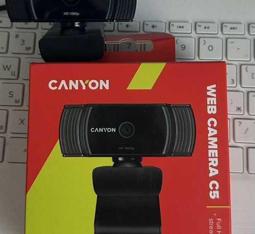 Веб камера с микрофоном Canyon