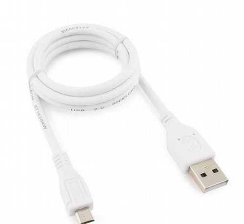 Кабель USB 2.0 Pro Cablexpert CCP-mUSB2-ambm-W-1M