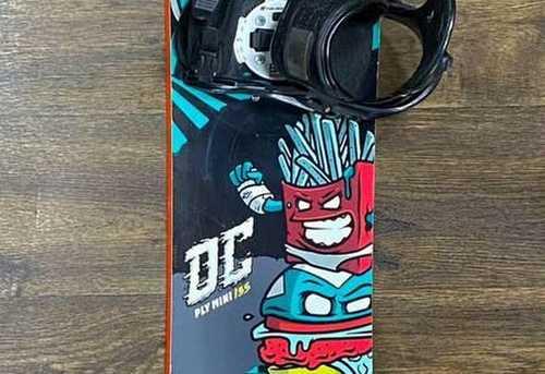 Сноуборд DC Ply Mini 135 + Крепы Nidecker S/M
