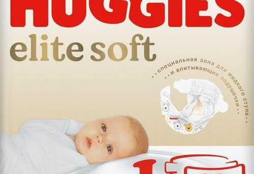 Подгузники хаггис elite soft 1