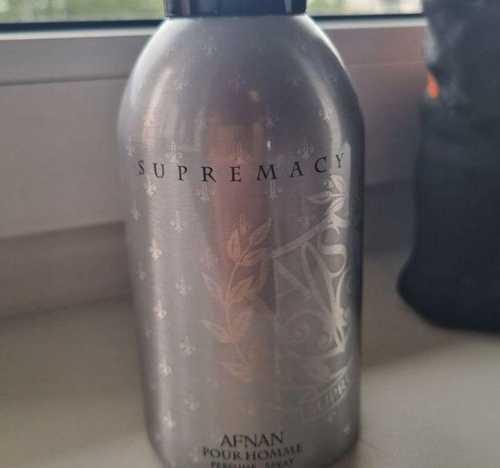 Afnan Supremacy Silver body spray 250мл deo