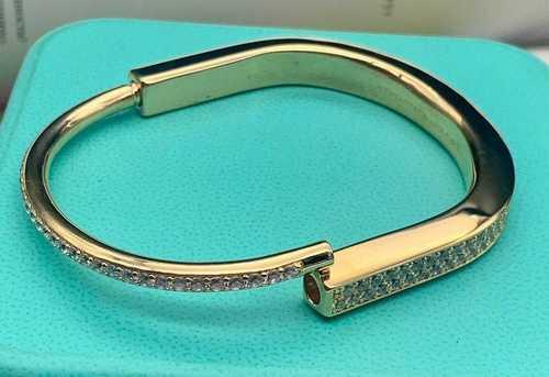 Браслет Tiffany & Co Vgold, цирконы