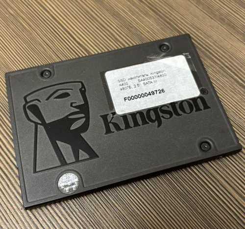 SSD накопитель Kingston 480 gb