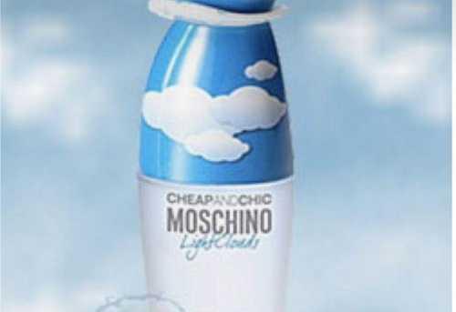 Cheap & Chic Light Clouds Moschino