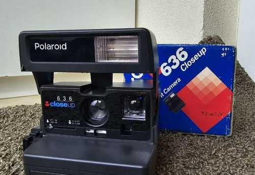 Polaroid 636 closeup instant camera
