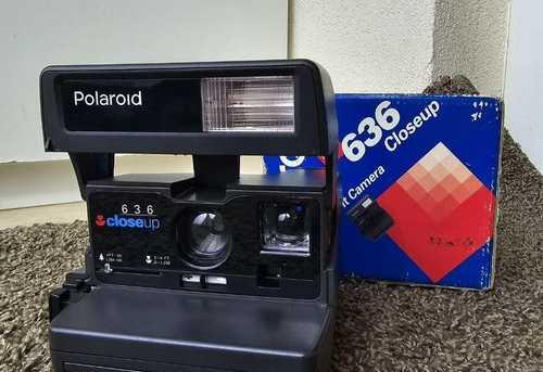 Polaroid 636 closeup instant camera