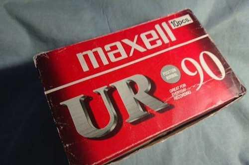 Аудиокассета maxell UR 90 Japan