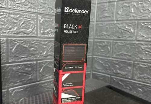 Коврик для мыши Defender Black M