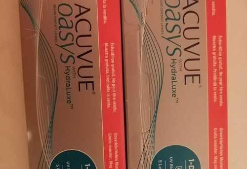 Линзы контактные acuvue oasys однодневные