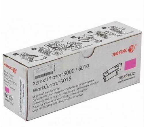 Оригинальный картридж Xerox 106r01632. Новый