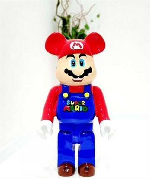 Мишка bearbrick super Mario