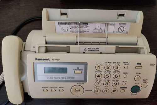 Телефон факс Panasonic KX-FP207 бу отл. сост
