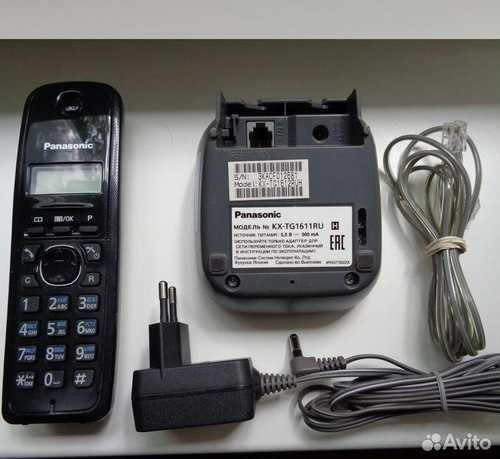 Радиотелефон Panasonic KX-TG 161 RU