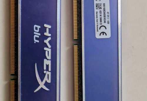 Модуль памяти Kingston HyperX Blu 4Gb DDR3