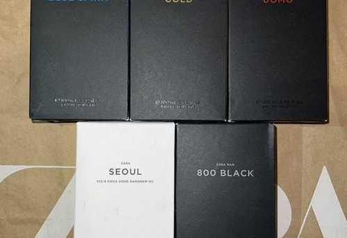 Zara мужские духи Gold, Seoul, 800 Black