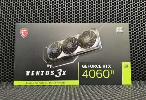 RTX 4060Ti MSI Ventus 3X E 8Gb OC