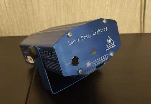 Лазерный проектор новогодний