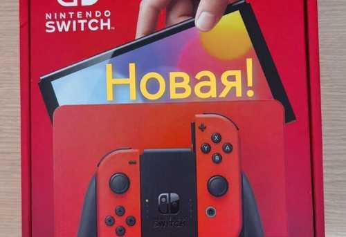 Nintendo Switch Oled Mario Red Edition (Новая)