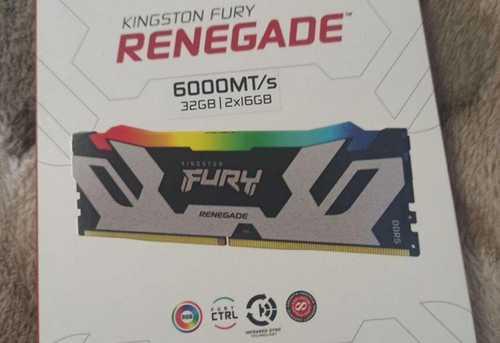 Ddr 5 2*16(32 GB) Kingston Fury Renegade 6000