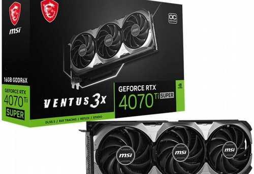 Видеокарта MSI GeForce RTX 4070 Ti Super #388374