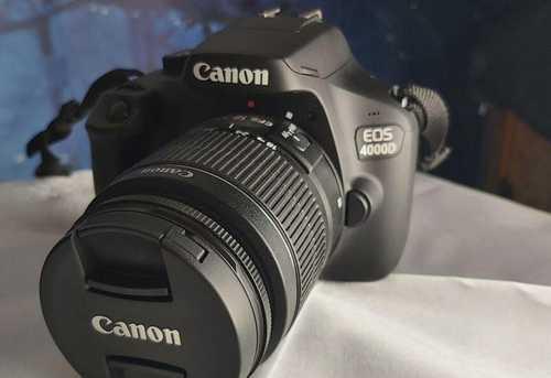 Зеркальный фотоаппарат canon 4000D