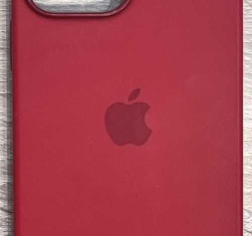 Чехол Apple iPhone 13 Pro Max Silicone Case Red