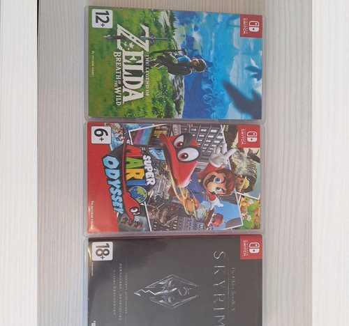 Skyrim, Zelda, Mario - Nintendo Switch