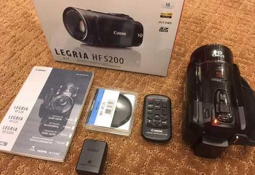 Видеокамера Canon Legria HF S200