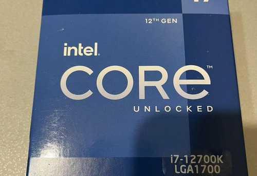 Процессор Intel i7 12700K LGA-1700 (BOX)
