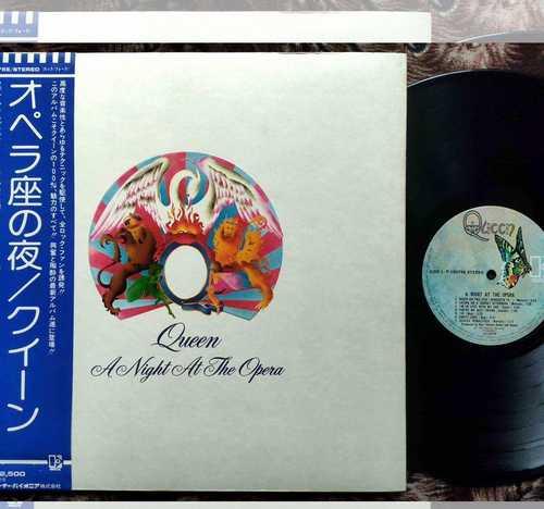 Queen – A Night AT The Opera 1st Japan 1975 OBI #3