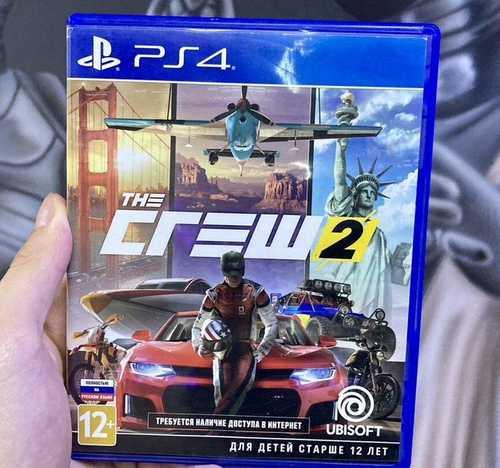 Диск ps4 ps5 Crew 2