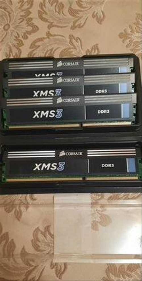 Оперативная память DDR3 8Gb 1600MHz corsair XMS3