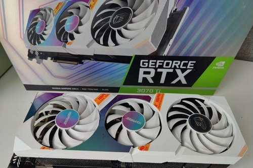 Nvidia GeForce RTX 3070Ti LHR Colorful белые
