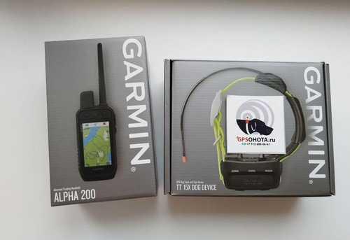 Навигатор garmin alpha 200 с ошейником тт15х Евро