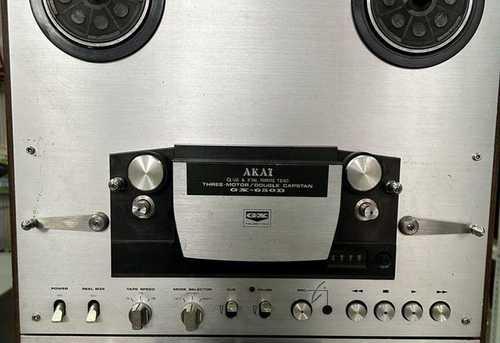 Катушечный магнитофон akai gx 650