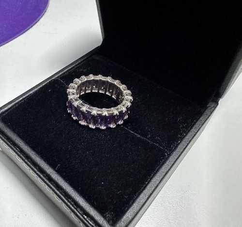 Кольцо Baguette Amethyst mozi j