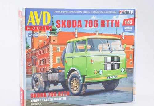 Сборная модель Skoda 706 rttn (AVD 1:43)