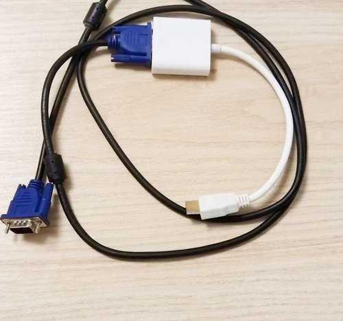 Адаптер VGA на hdmi