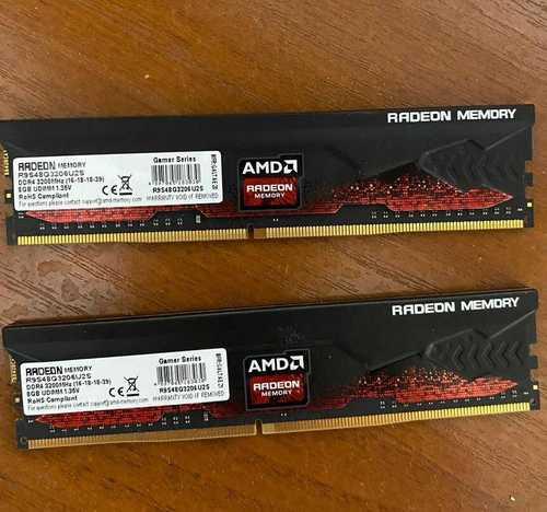 Оперативная память AMD Radeon R9 16gb R9S48G3206U2