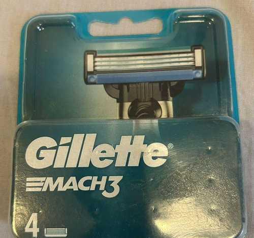 Лезвия для бритья gillette mach 3