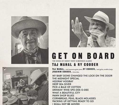 Taj Mahal & Ry Cooder / Get On Board (LP)