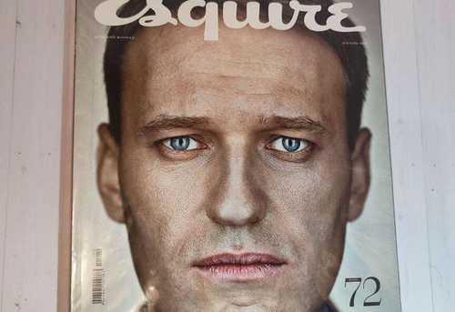 Журнал Esquire, Навальный, номер 72,в плёнке,новый