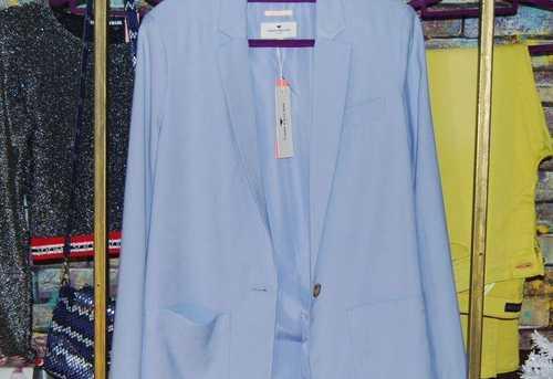 Пиджак женский TOM tailor голубого цвета