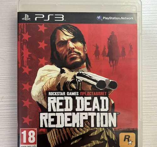 Диск red dead redemption ps3