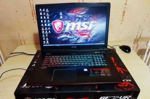 Ноутбук MSI 17.3 i7 7700HQ GTX1070 16GB SSD+HDD