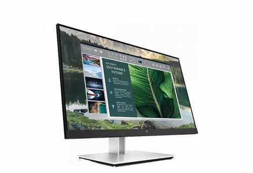 Монитор HP 23.8" E24u G4 серебристый/черный