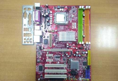 MB s775 MSI P965 NEO + CPU Intel Pentium Dual-Core